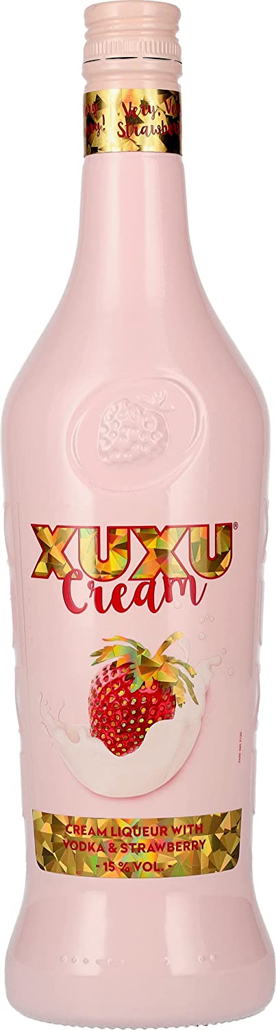 XUXU CREAM Erdbeer Likör mit Vodka 70 cl / 15 % Deutschland - drink-shop.ch